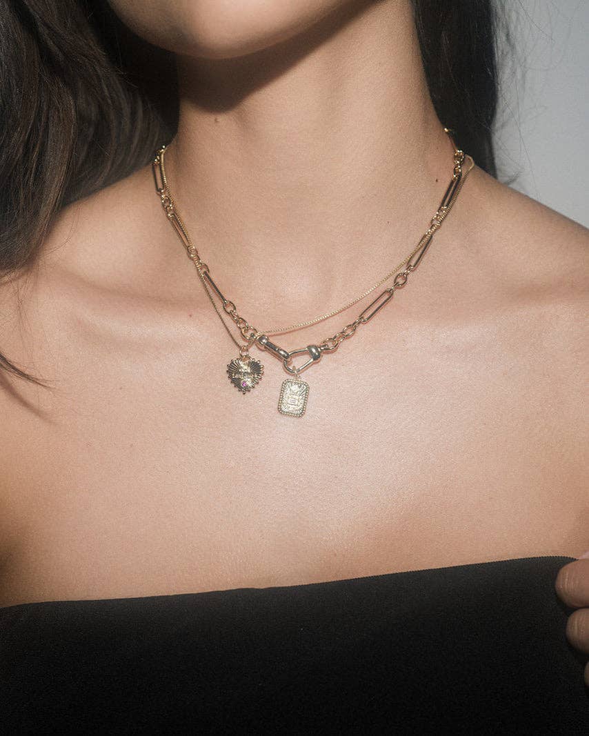Box Turtle - Gold Manon French Love Charm