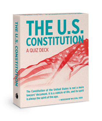 Box Turtle - The U.S. Constitution Quiz Cards